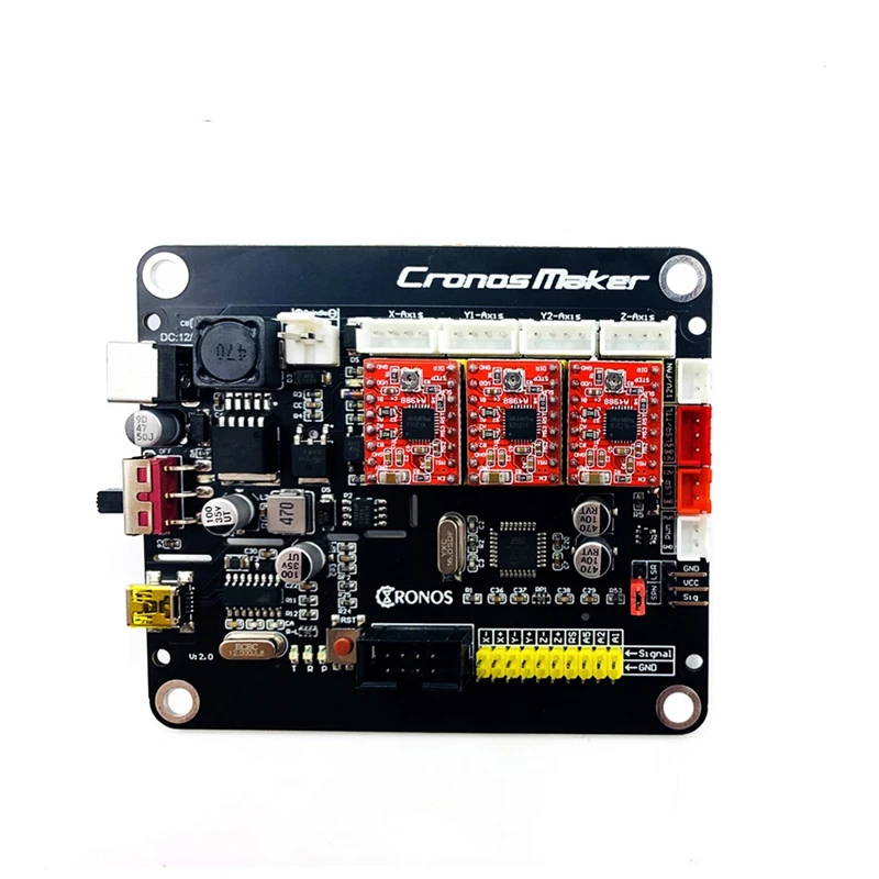 GRBL 4 Axis Motherboard V2.3.4 for CNC Routers & Laser Engravers ...
