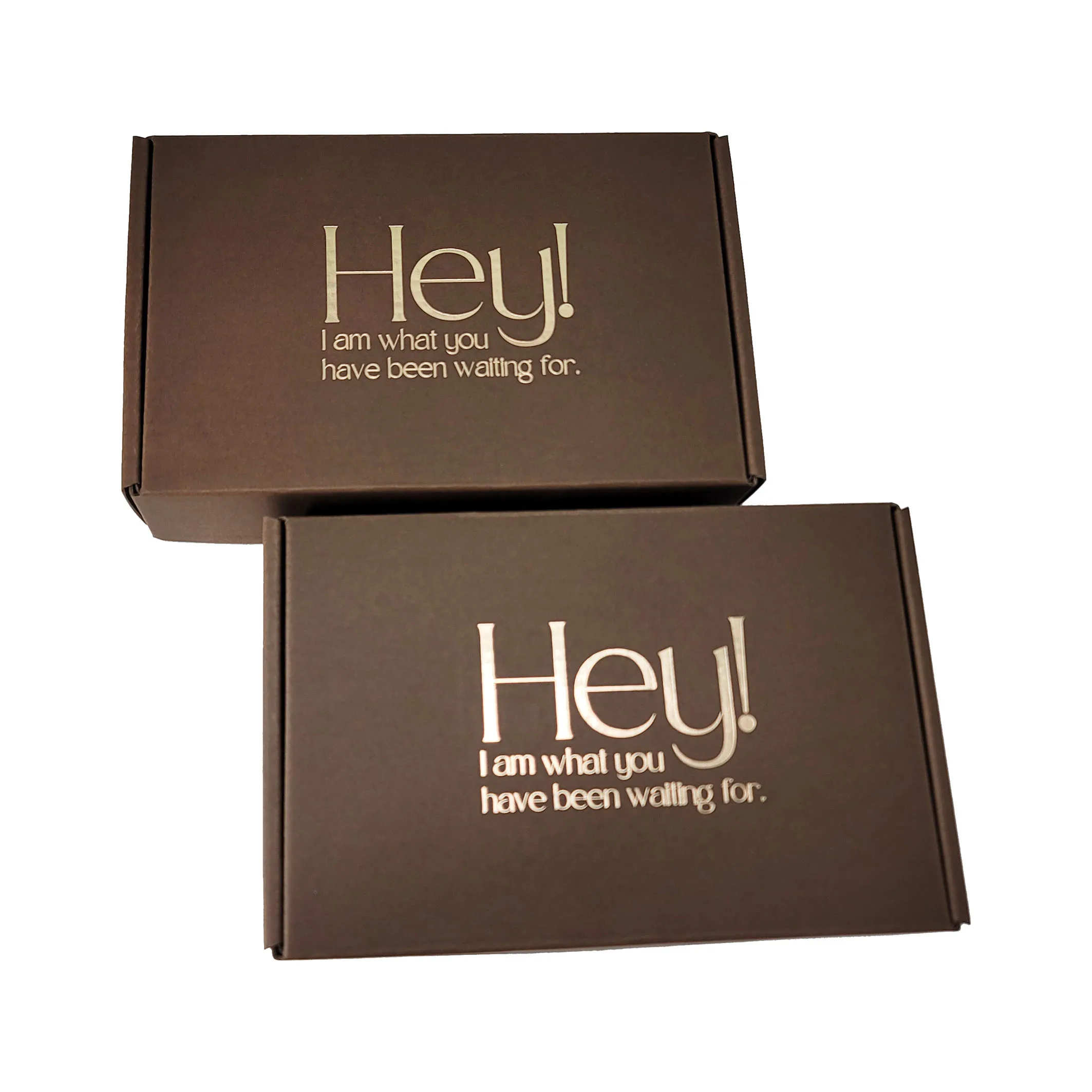 C3 Custom Luxury Kraft Corrugated Paper Box Design Beauty Flip Lid ...