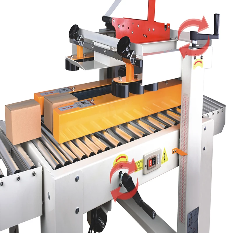 Factory Semi-Automatic FXJ4030 Small Carton Box Tape Sealer Packing ...