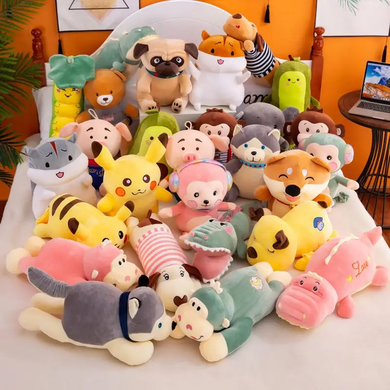 Wholesale Factory Plush 7-30CM Crane Mini Toy Stuffed Animals