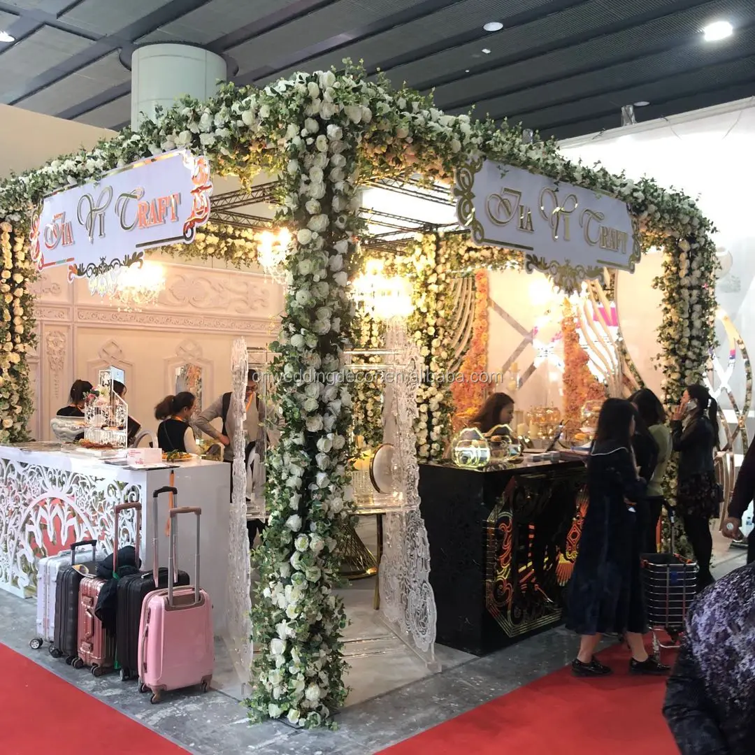 Luxury Gold Stainless Chuppah - Perfect for Wedding Decor