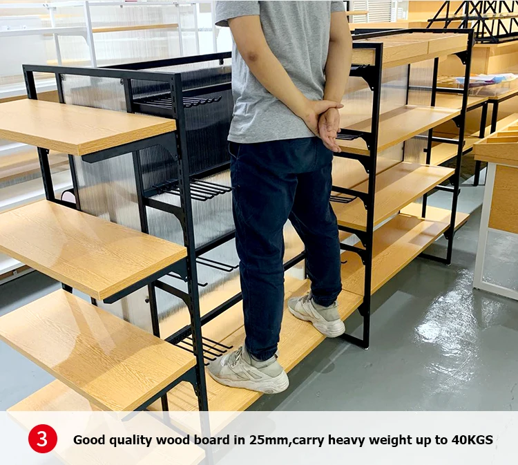 High Quality Miniso Daiso Shelf 1dollar Gifts Store Gondola Shelving ...