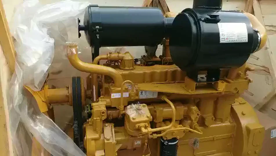 Brand new wheel loader 162kw/220hp SC11CB220G2B1 shanghai diesel engine ...