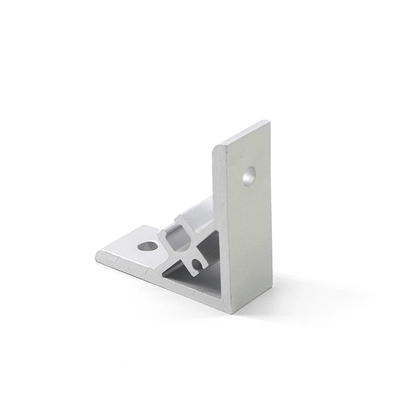 CNC Aluminum Corner Bracket - 90 Degree Support Connector