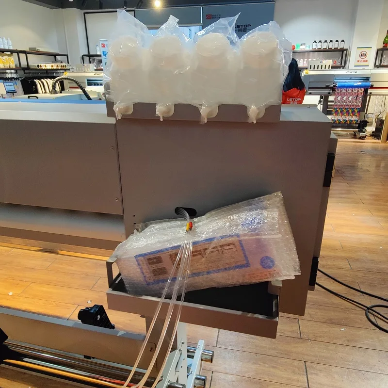 Cmyk White Five Colors Automatic Inkjet Printers For 1.7m 1.9m Sticker ...