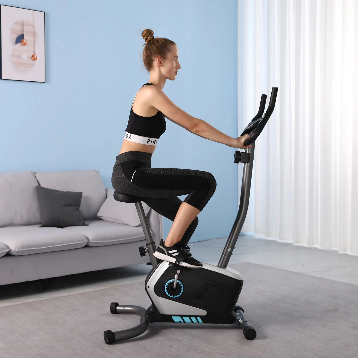 Professional Indoor Home Gym Spinning Bike Magnetic Fitness Exercise ...