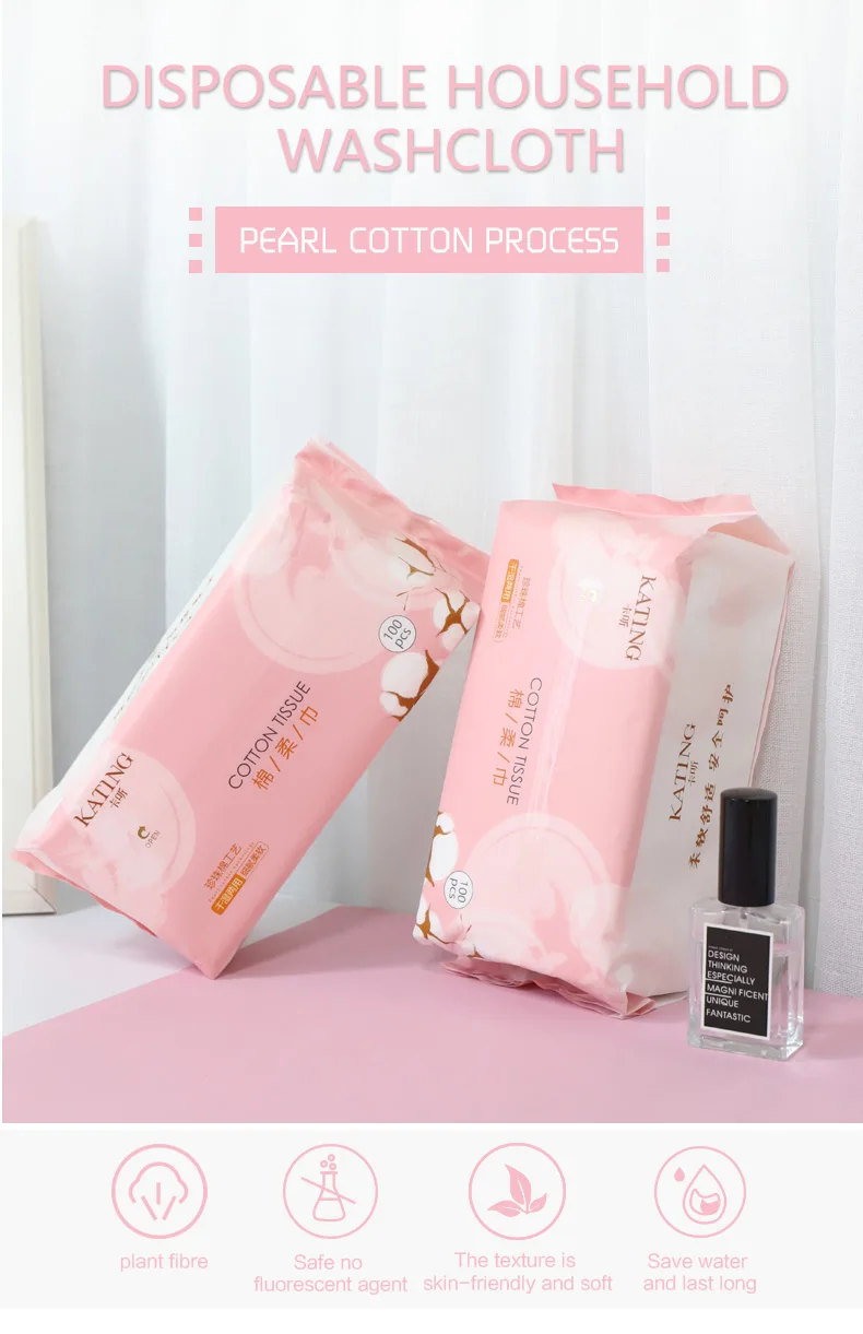 Beauty Salon Onece Tissue For Home Cleaning Wipe Disposable Cotton ...
