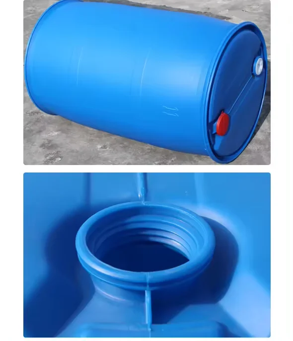 200l Chemica/water/oil Container Storage Shipping Barrels Plastic Drum ...