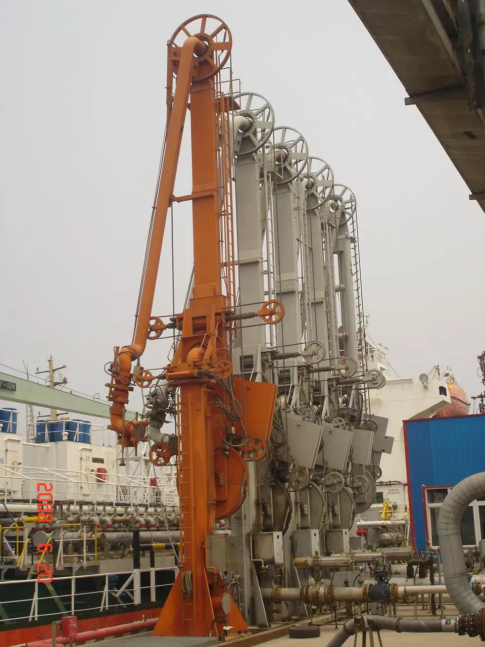 Double Pipe Marine Loading Arm - Buy Liquid Loading Arm,Marine Loading ...