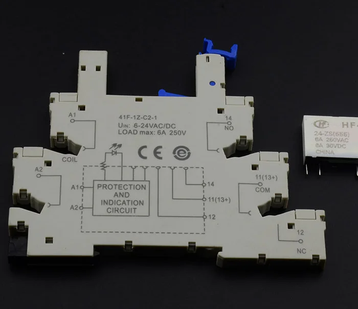 HF41F-024-ZS 41F-1Z-C2-1 24VDC Ultra-thin Relay Module Module| Alibaba.com