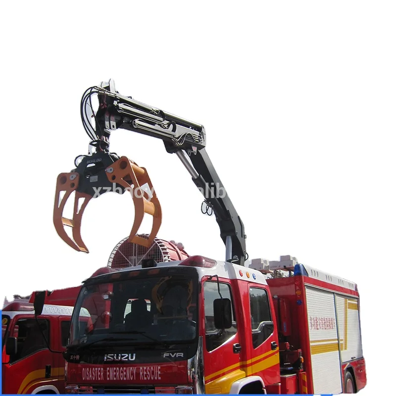 2.6 Ton Small Log Crane Forest Crane Timber Trailer With Crane - Buy ...