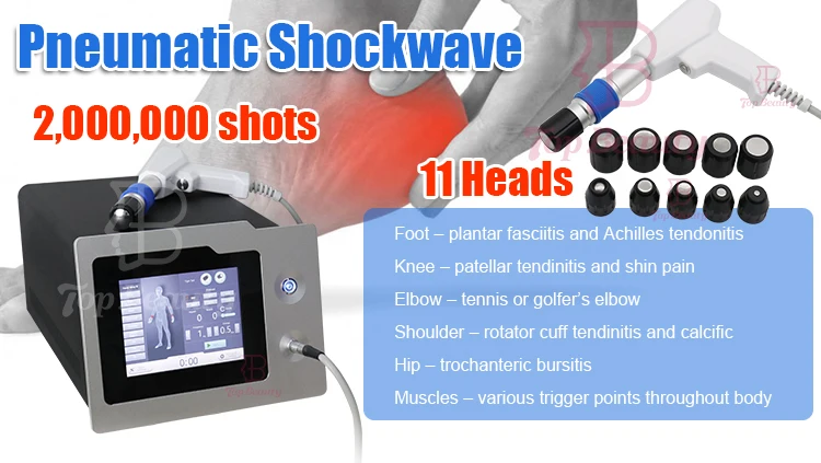 2020 New Invention Physiotherapy Clinic Equipment Shockwave Therapy Ed ...