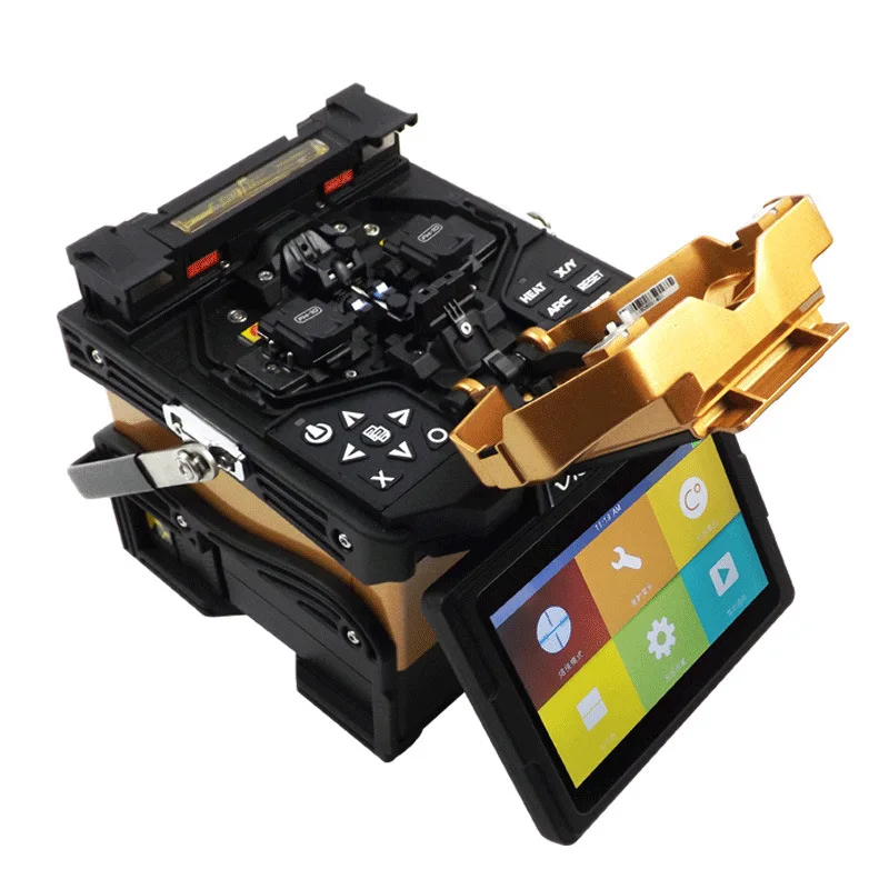 View7 Arc Fiber Optic Fusion Splicer Machine Fiber Splicer Fusion ...