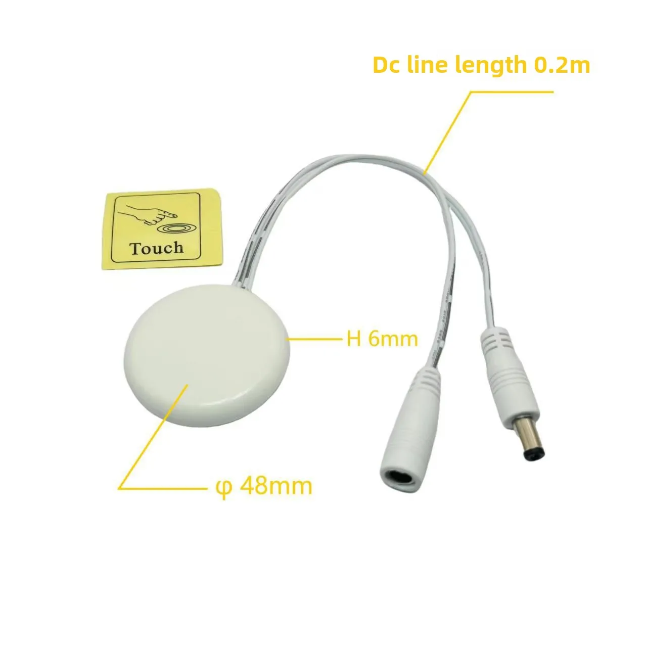 Partition Touch Sensor Switch 12V - Smart Control Solutions