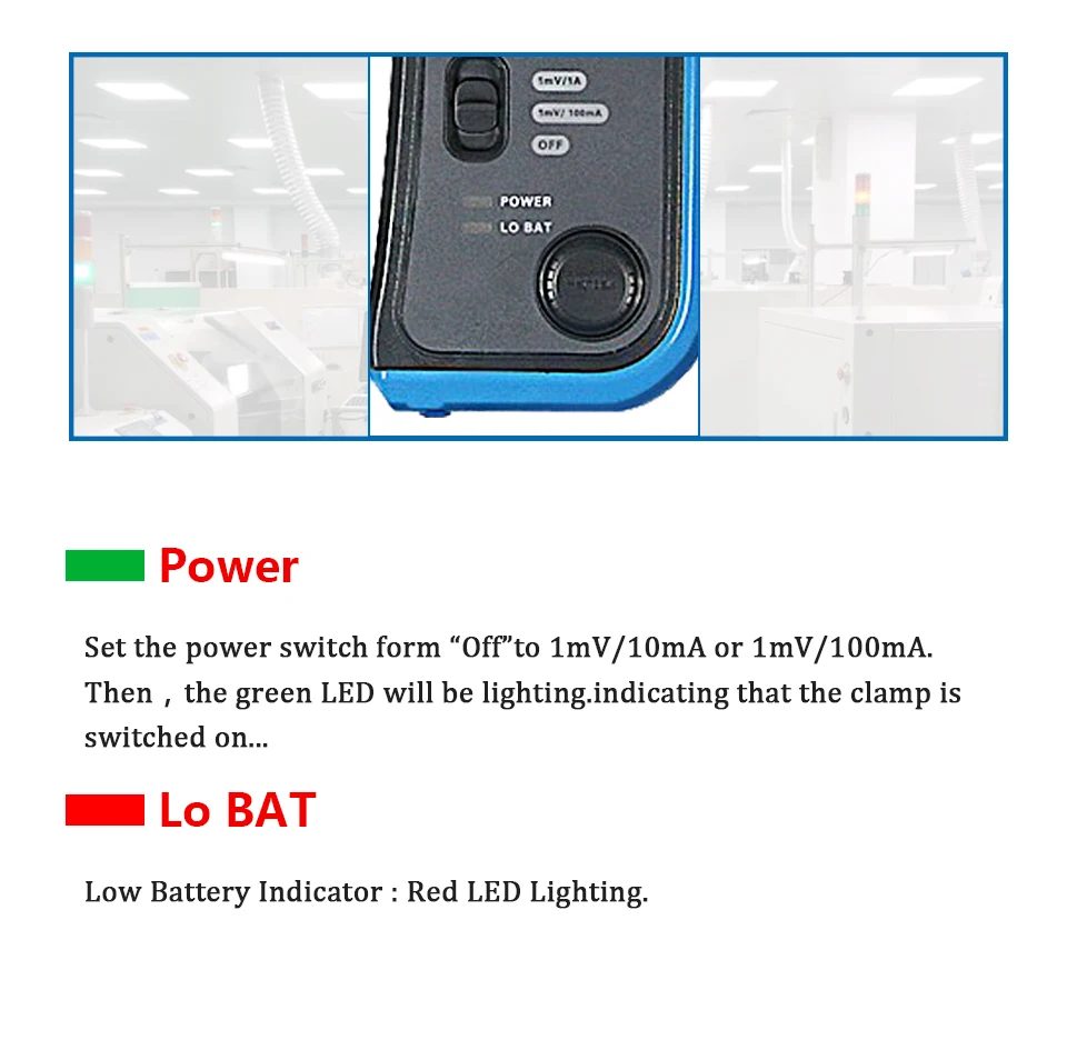 Hantek Oscilloscope AC/DC Current Clamp Probe CC-65 CC-650