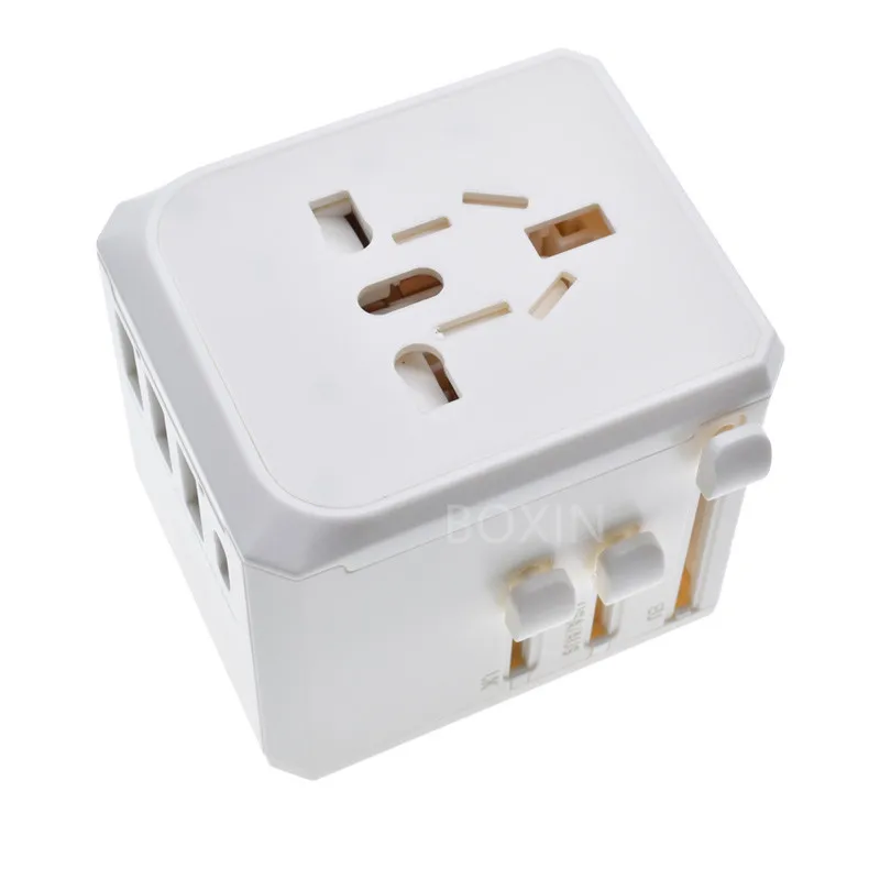 Universal Plug Adapter With 3* Usb A Ports And 1* Usb Type C Port ...