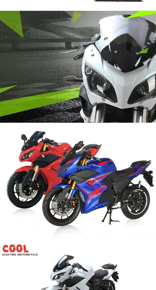 Street 125cc Lifo Motos Electric Motorcycle - 150KM Range, 2000W Power ...