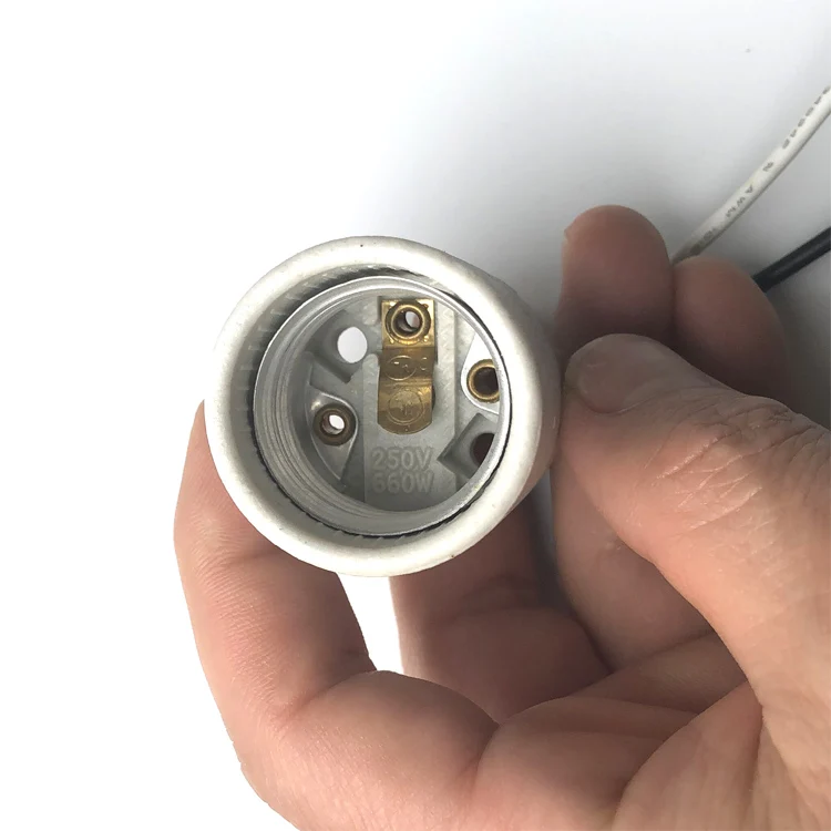 E26 Porcelain Lamp Holder Ceramic Socket Lamp Base For Bulb - Buy E26 ...