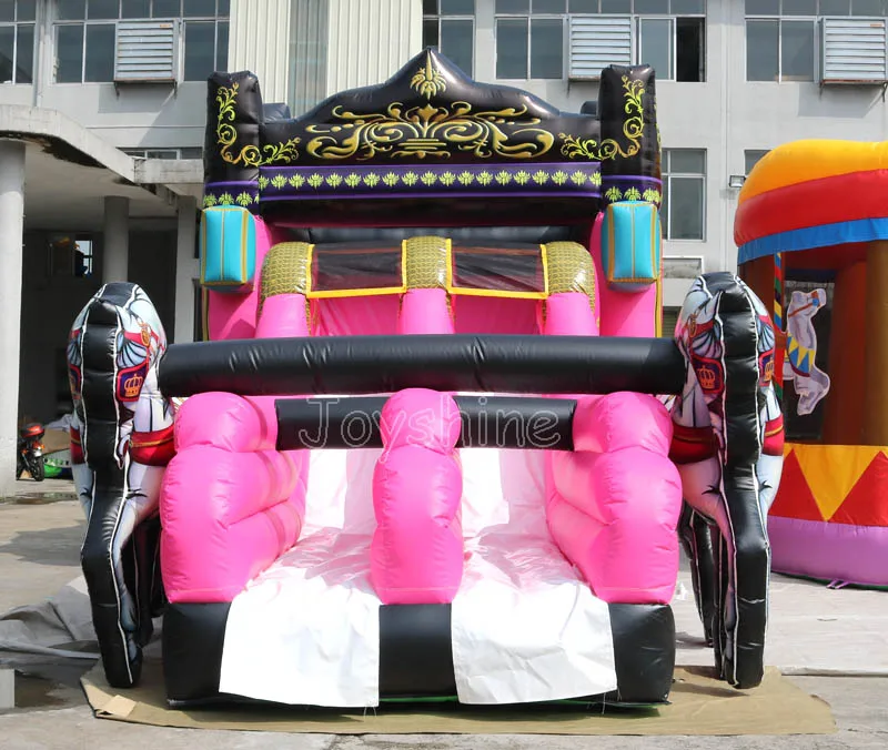 Princess Cinderella Carriage Bouncy Castle - Fun for Kids