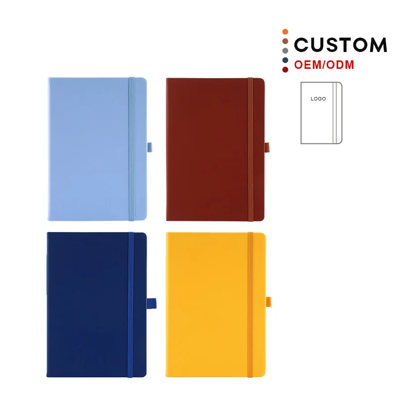 Personalized Logo Notebooks - Custom Printing & Linen Hardcover