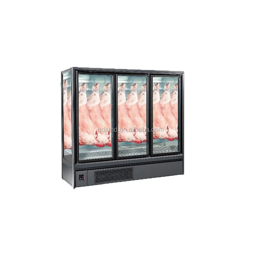 Meat Hanging Display Refrigerator - Ideal for Grocery Stores