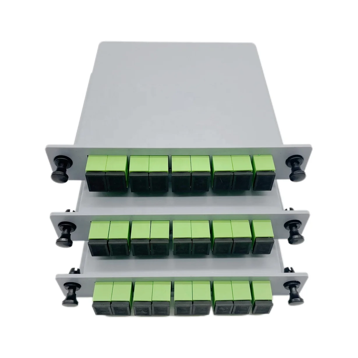 1x8 LGX box splitter SC APC cassette type fiber optic splitter PLC ...