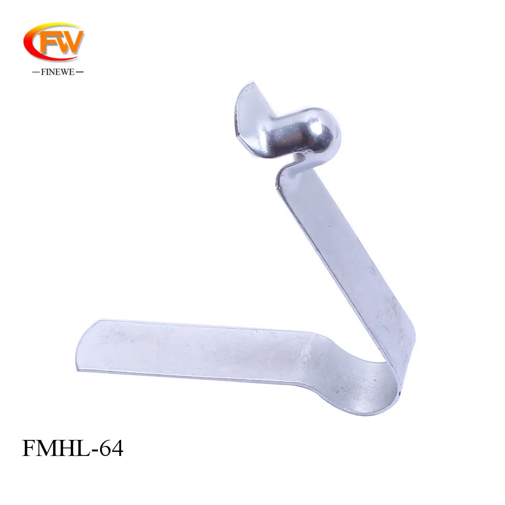 Manufacture V Shape Pole Push Button Spring Clip for 28-35mm Aluminium ...