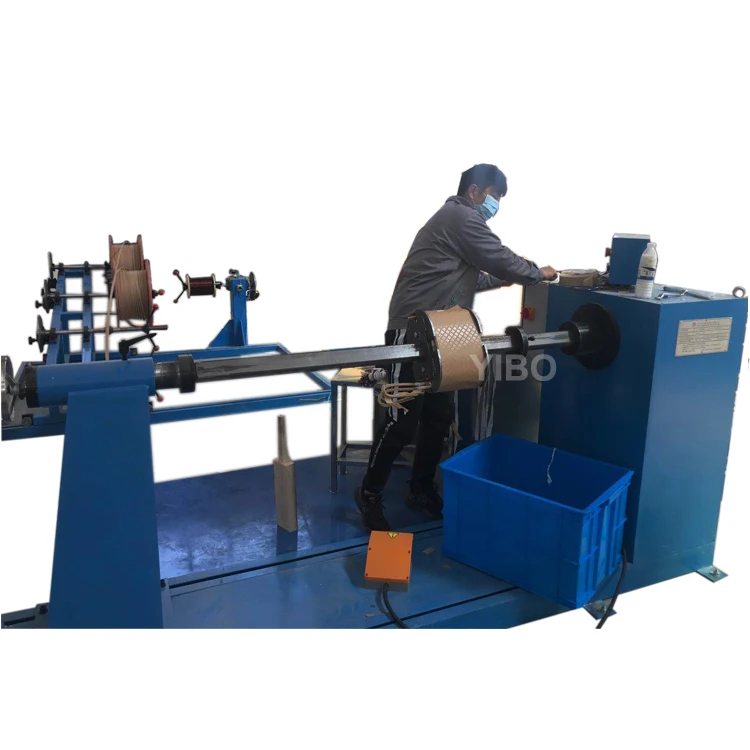 Power Transformer High Speed Winding Machine Horizontal Hv Winding ...
