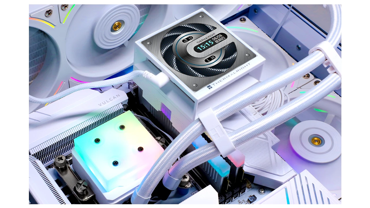 Thermalright Hyper Vision 360 UB ARGB WHITE CPU Cooling