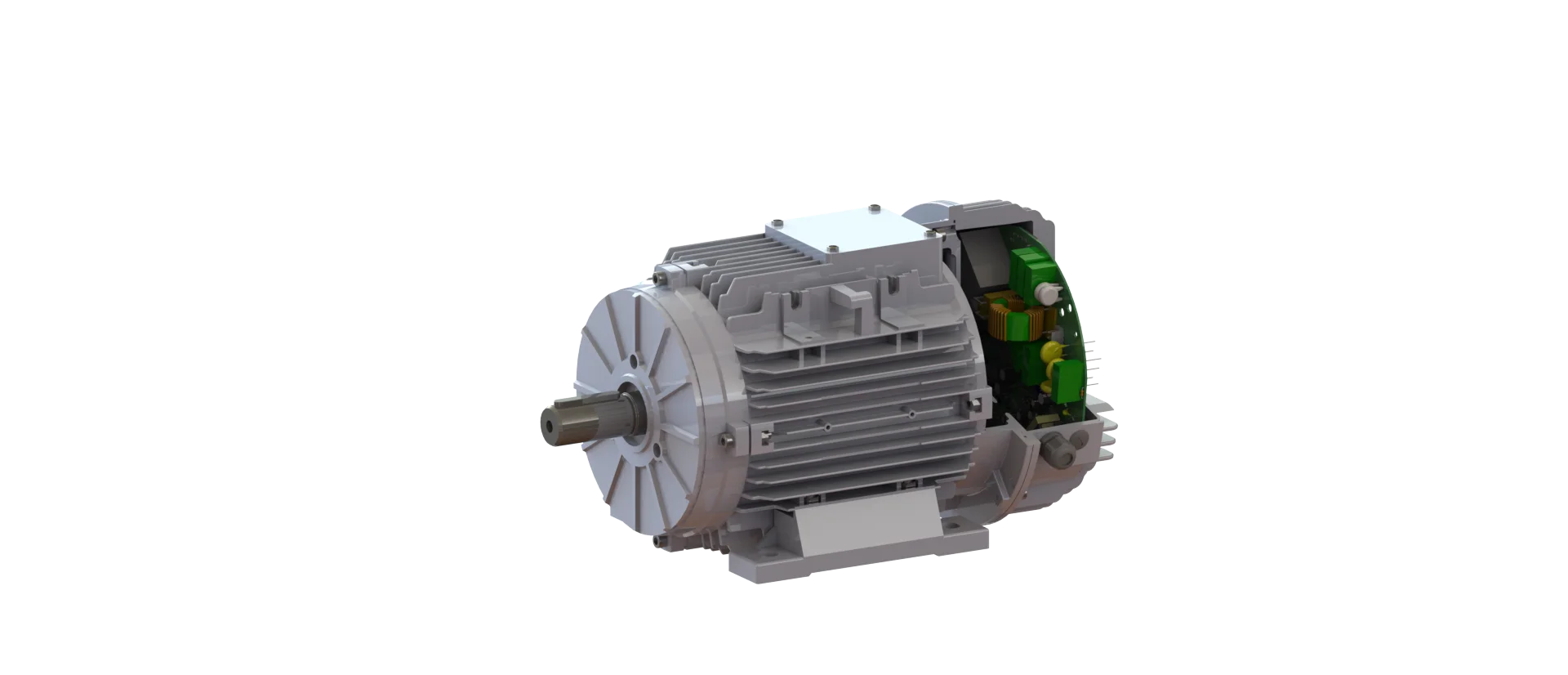 Ec Motor Pmsm High Efficiency Motor Inverter Integrated For Axial Fan ...