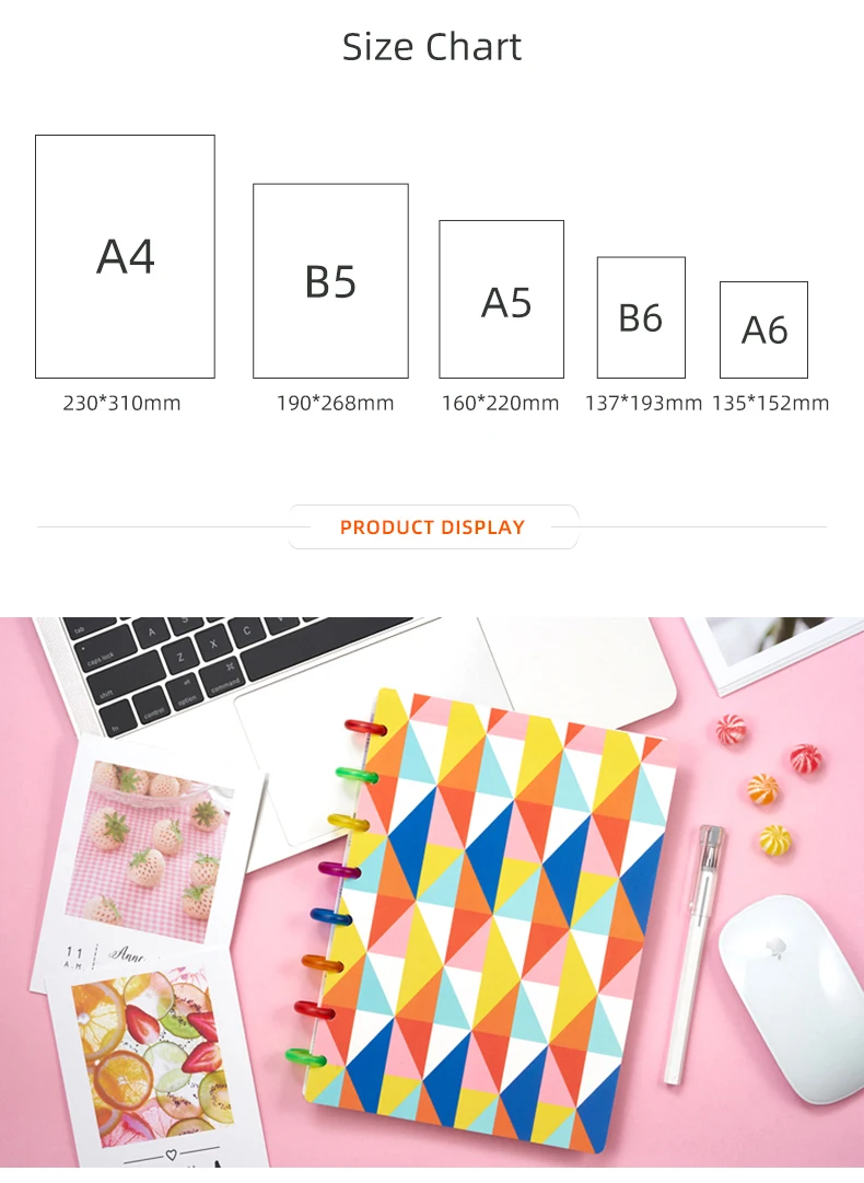 Ringnote A5 Vocabulary Cute Personalised B5 Eco Friendly Unicorn School ...