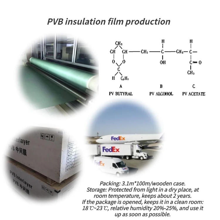 Pvb Heat Insulation Interlayer Film - Buy Pvb Film For Car Window ...