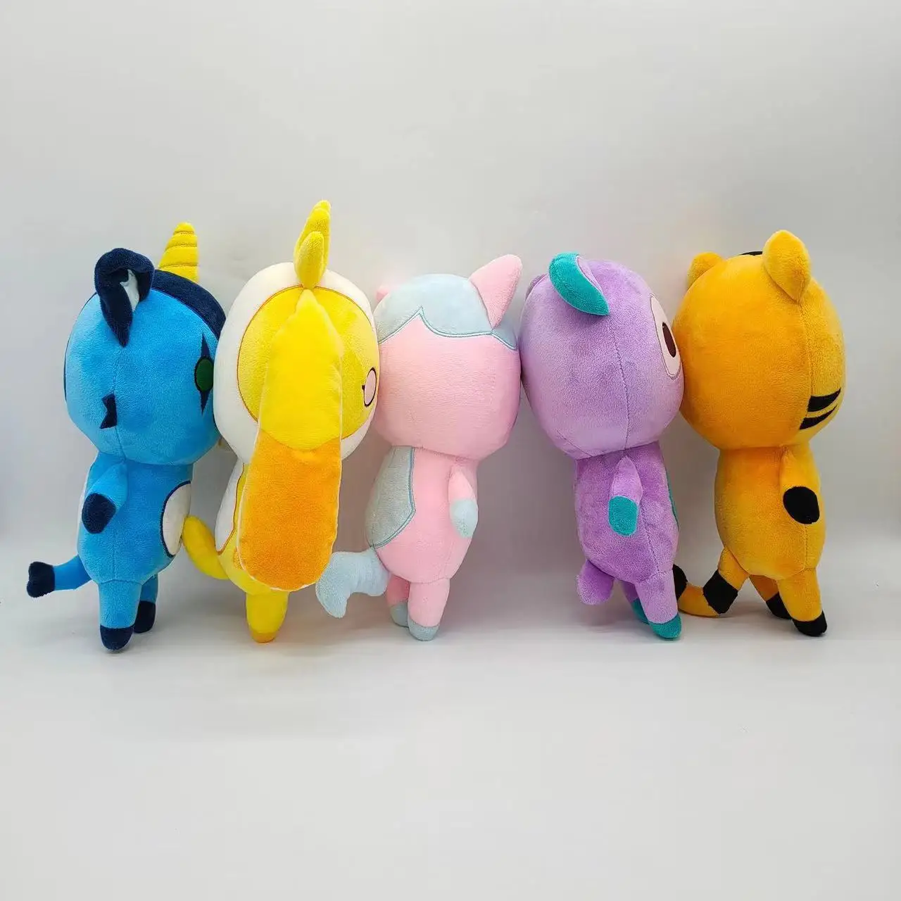 New Kawaii Ranboo Funneh Plush Teddy Bear Unicorn Tiger Cute Room Decor ...