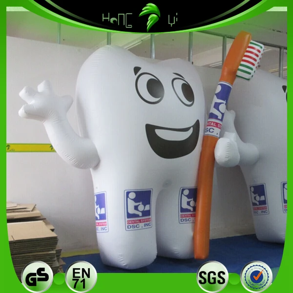 Inflatable Toothbrush - Customizable Dental Advertising