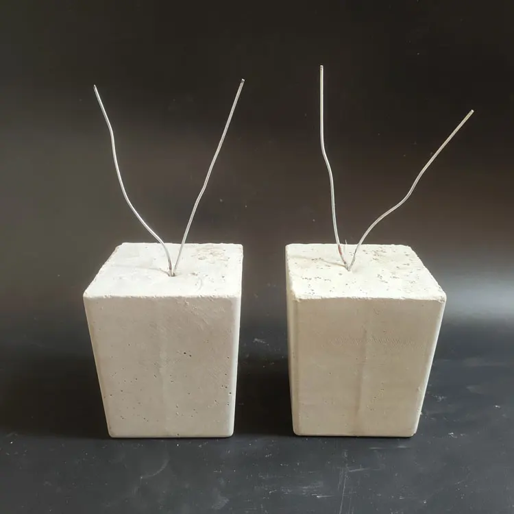 Cube Concrete Spacer With Galvanized Iron Wire 50mm - Buy Cube Concrete ...