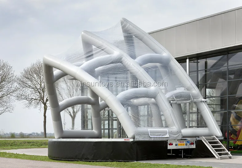 Air Seal Shell Shape Inflatable Stage For Band,Inflatable Outdoor ...