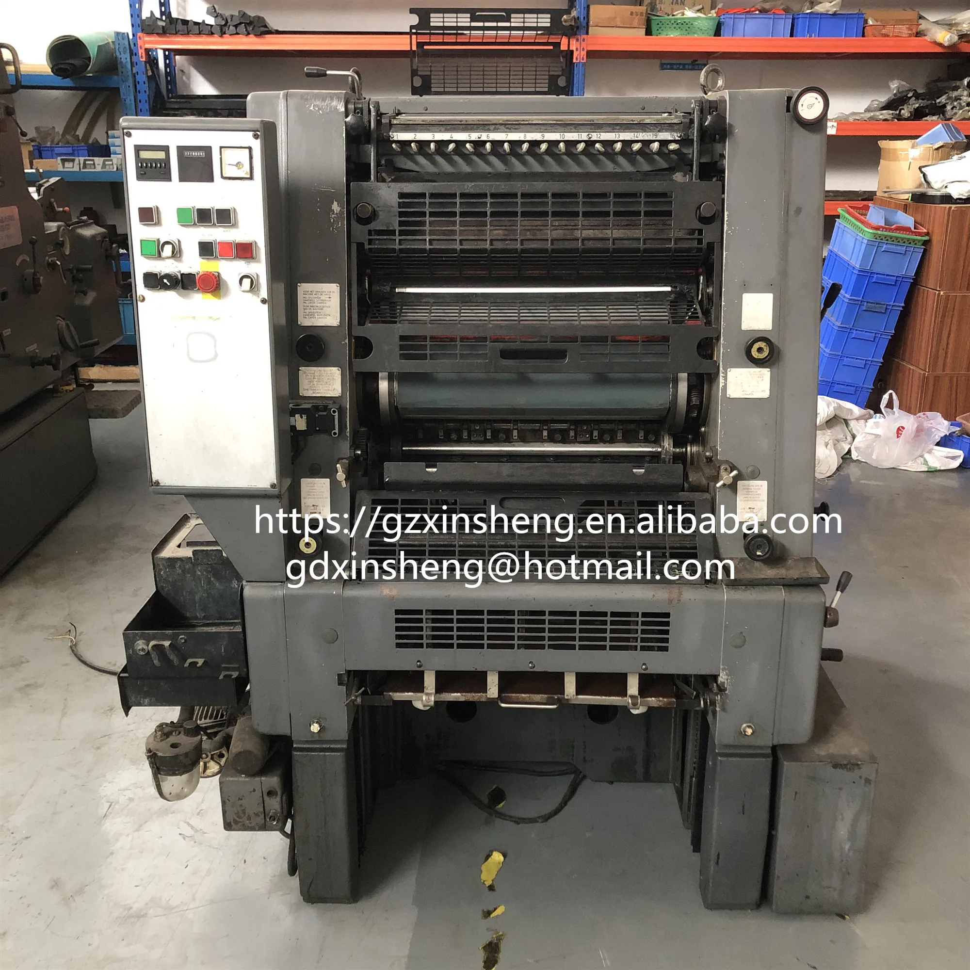 Used Offset Printing Machine GTO52-1 Year 1989 Offset Printing Machine ...