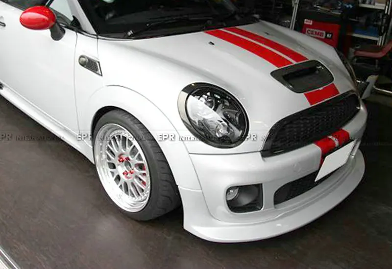 Mini Cooper R56 JCW Mon Fiber Glass Front Lip (facelifted)