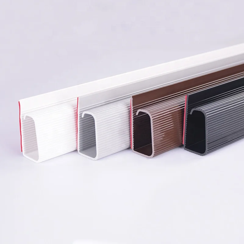 Modern PVC Cable Management Under Desk Self-Adhesive Cable Organizer ...