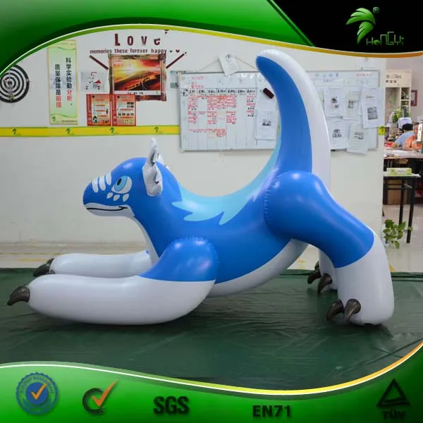 Inflatable Pool Toy Hongyi Inflatable Blue Dragon Custom Self Inflating ...