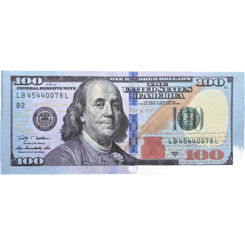 New Fashion Usa 100 Dollar Money Bank Money Notes Prop Money For Party ...