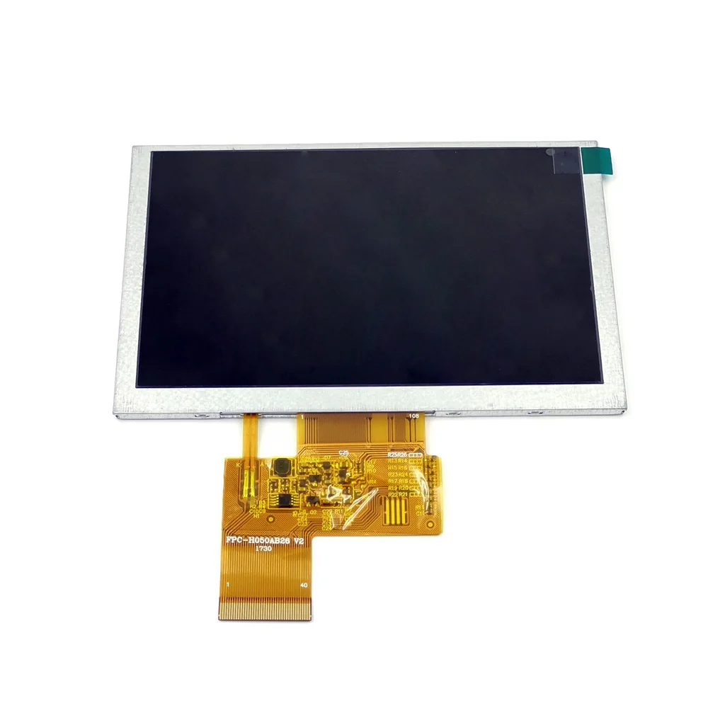 High Brightness Lcd Factory 500cd/m2 Nits 800x480 Display Rtb Ttl 5 Inch Tft Lcd Screen - Buy 5 ...