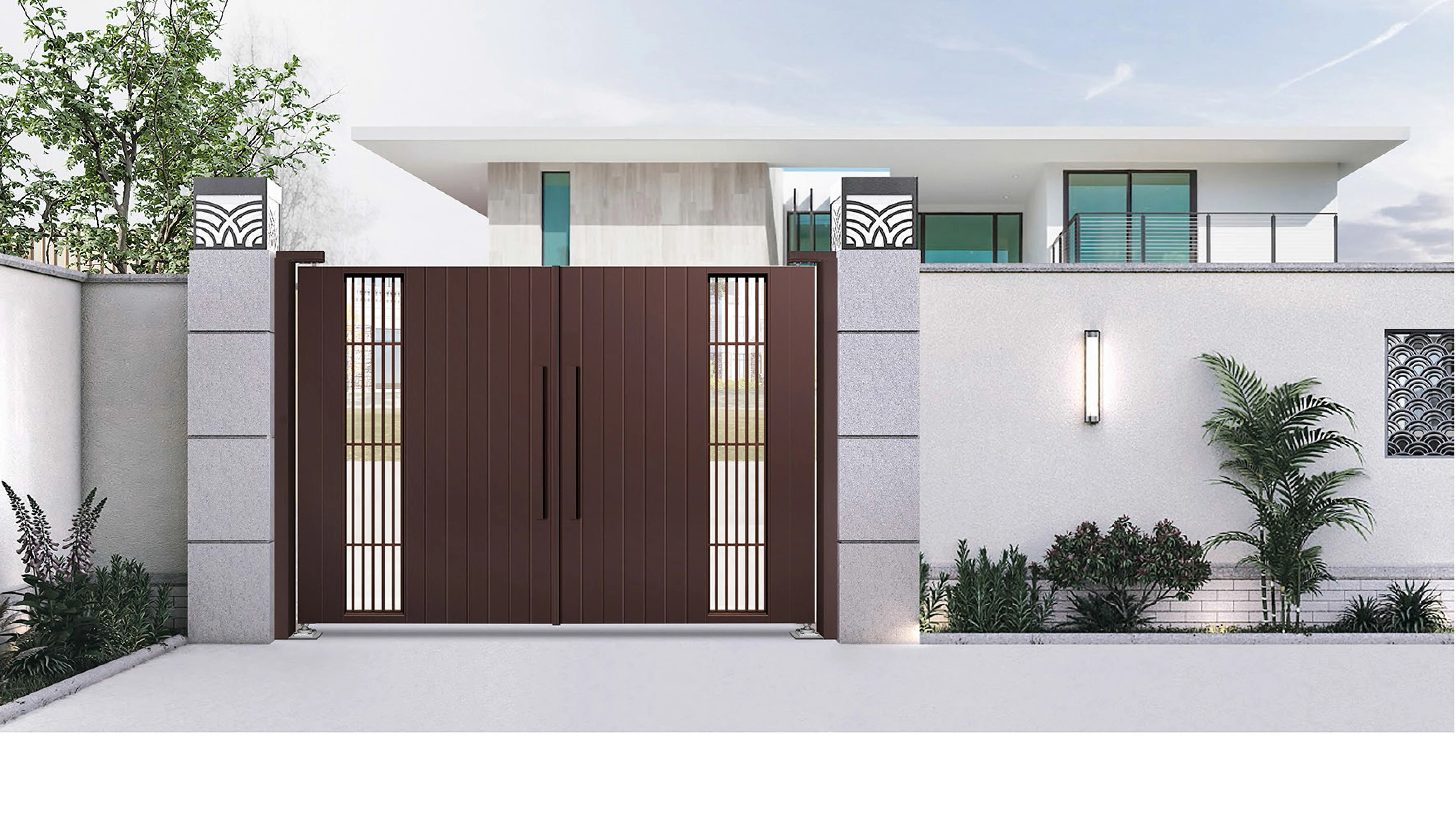 Elegant Modern Wrought Iron Gate Design Garden Used Cast Iron Gate ...