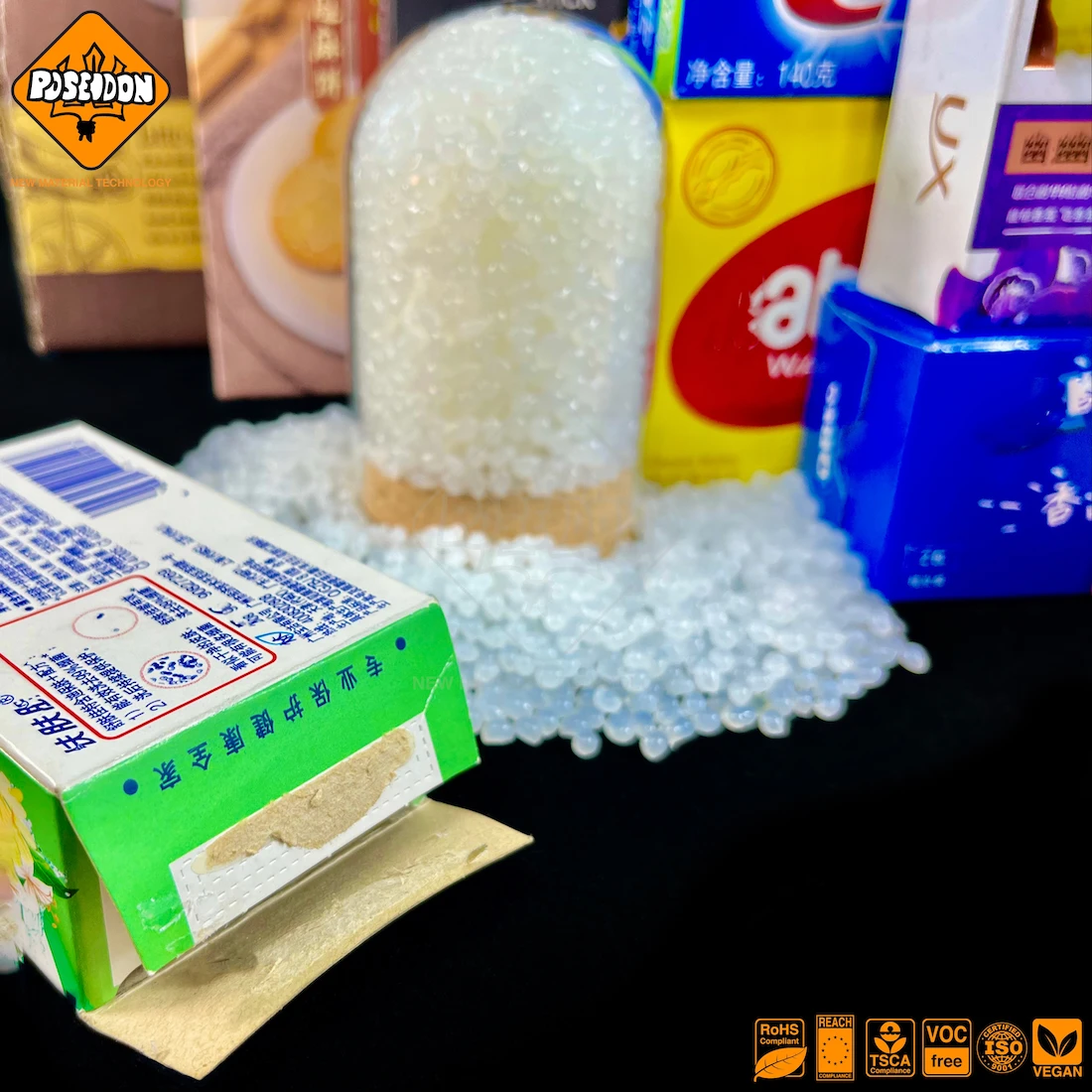 Hot Melt ADHESIVE GLUE for Carton BOX Packaging Strong Sealing High ...