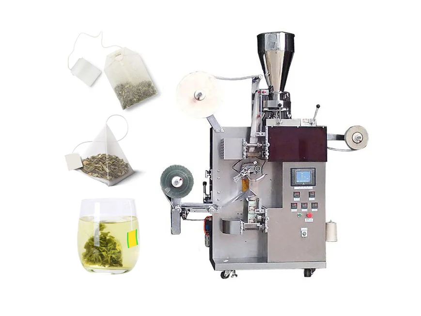 New 2021 Automatic Double Chamber Triangle Inner Outer Tea Bag Pouch ...