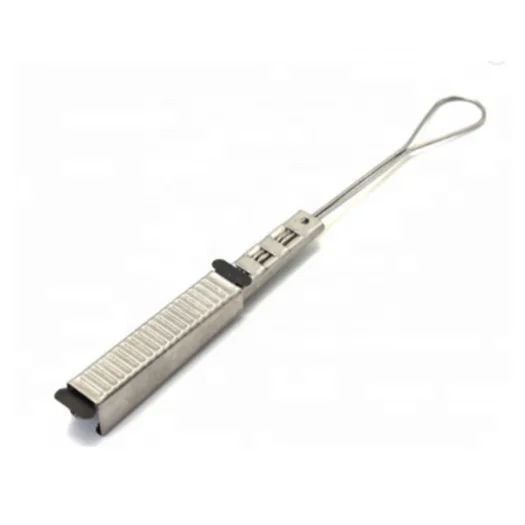 High Tension S Type Flat Cable Clamp - Fiber Optic Drop Cable Tension Clamp