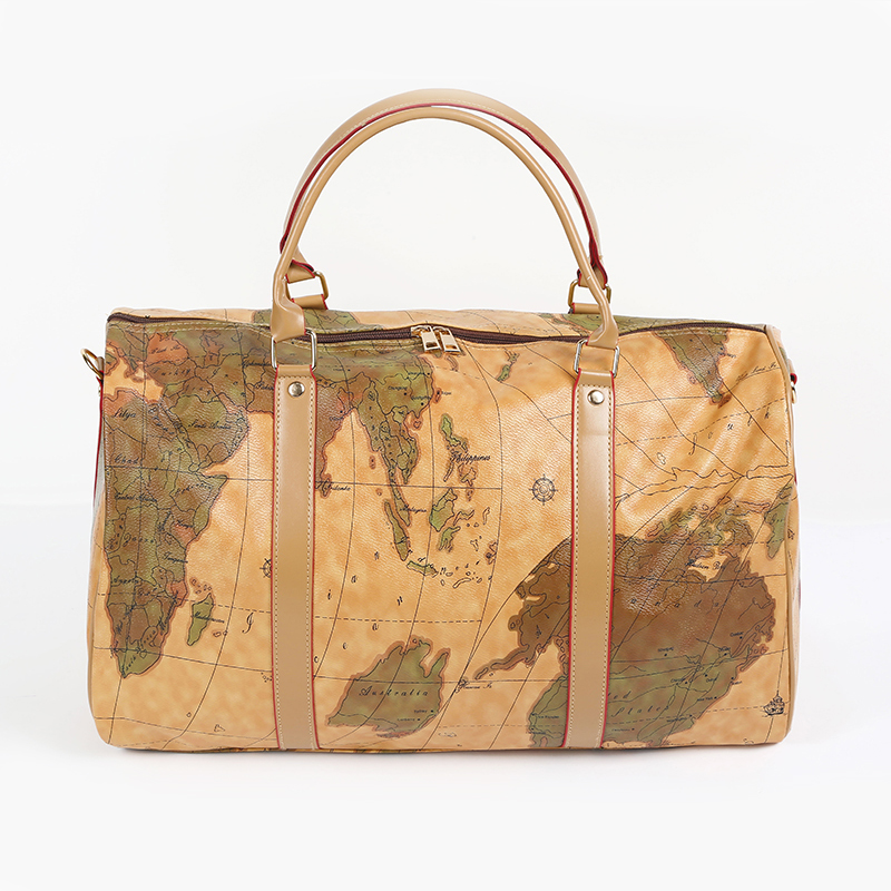 World Map Tote Bag - Luxury Handbag for Women & Men