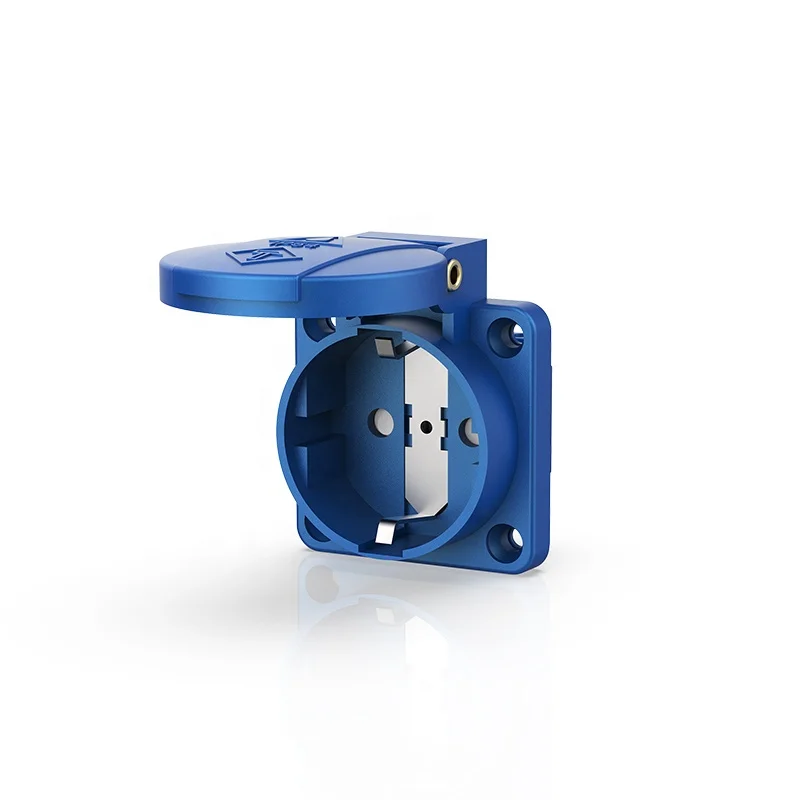 KRIPAL UKS-B Schuko Socket - Reliable 2 Pin 16A Plug