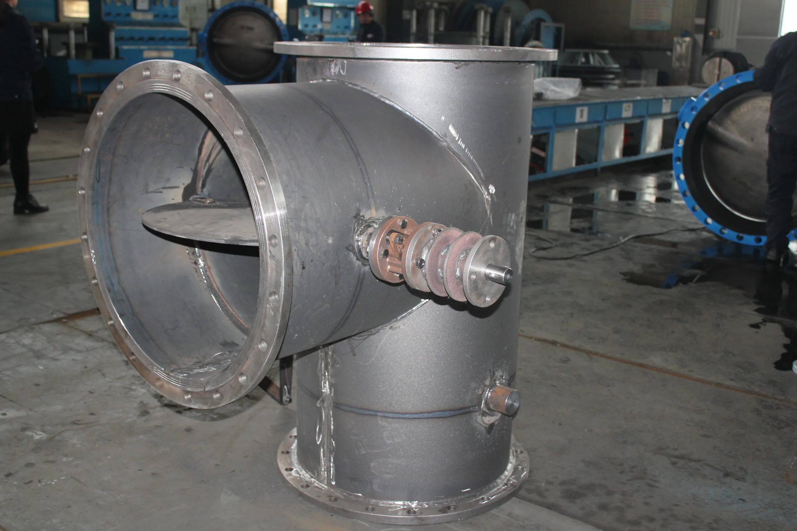 Bypass Diverter 3 Way Damper Valves for Medium Temperature Applications ...