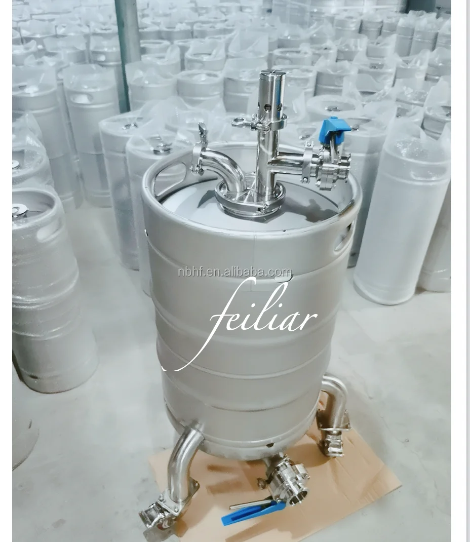 Yeast Brink Beer Keg - Propagation & Tri-Clamp Keg for Brewery Line